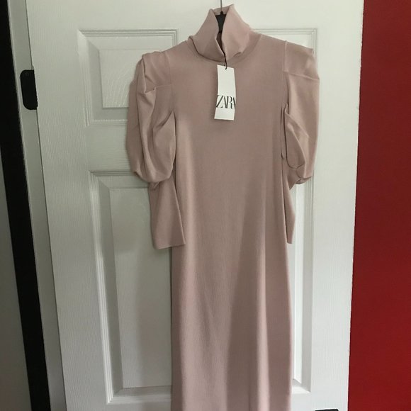 Zara | Dresses | Zara Bodycon Midi Dress | Poshmark